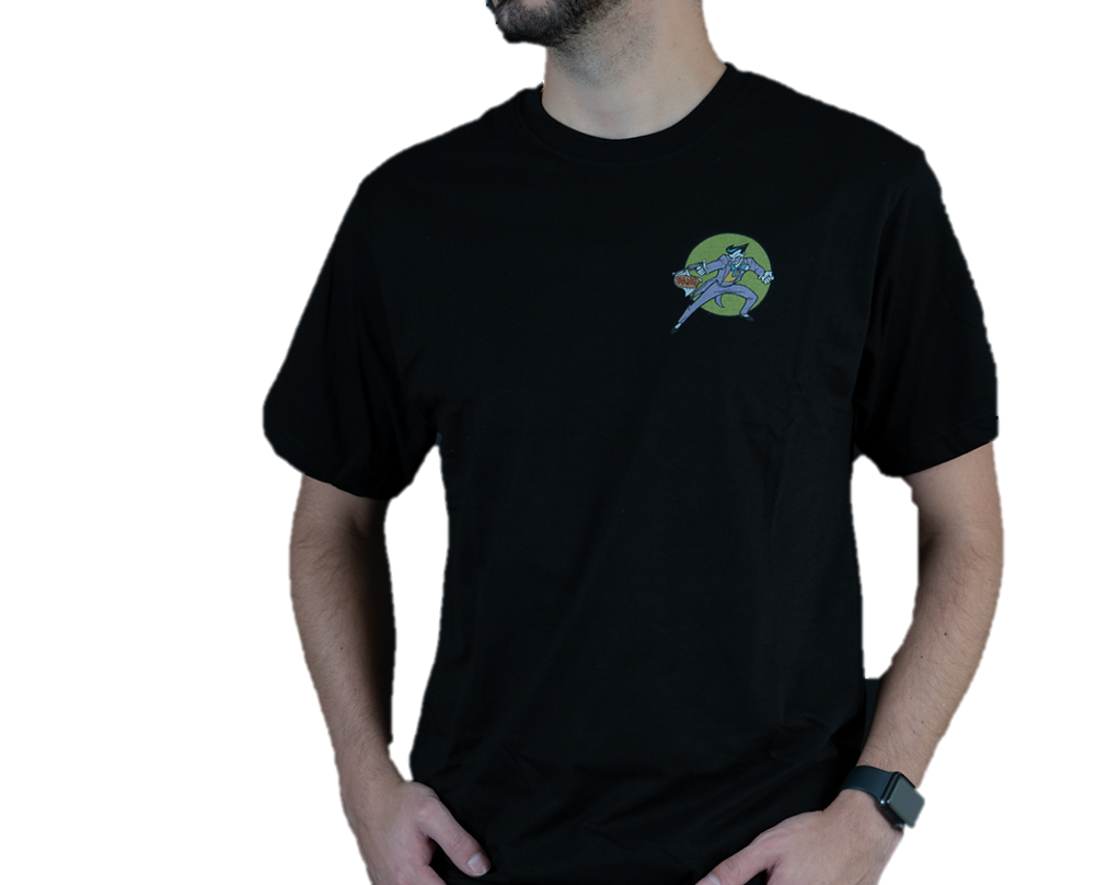 T-Shirt Joker Retro Negra Talla S : Precio Guatemala